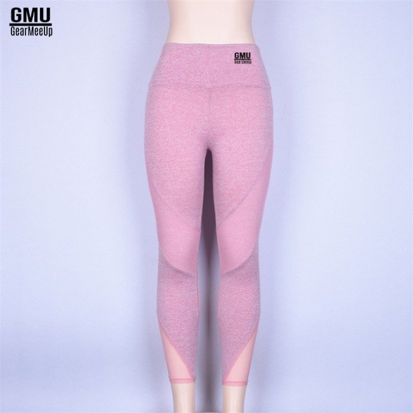 High-Waisted Sheer Mesh Leggings Yoga| GearmeeUp – GearMeeUp
