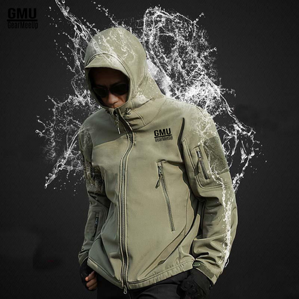 Soft Shell Military Tactical Jacket| GearmeeUp – GearMeeUp