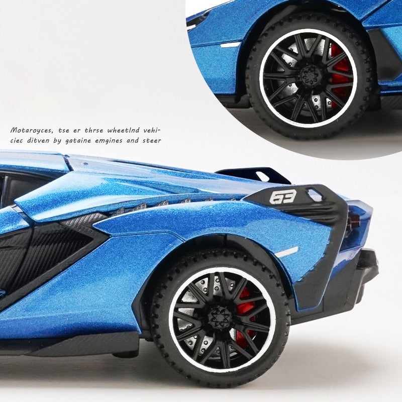 Lamborghini Sian Die cast Car Model – GearMeeUp